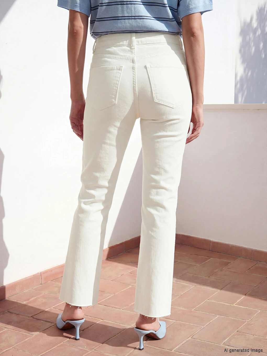LCW Jeans Crop Flare Ženske Farmerke