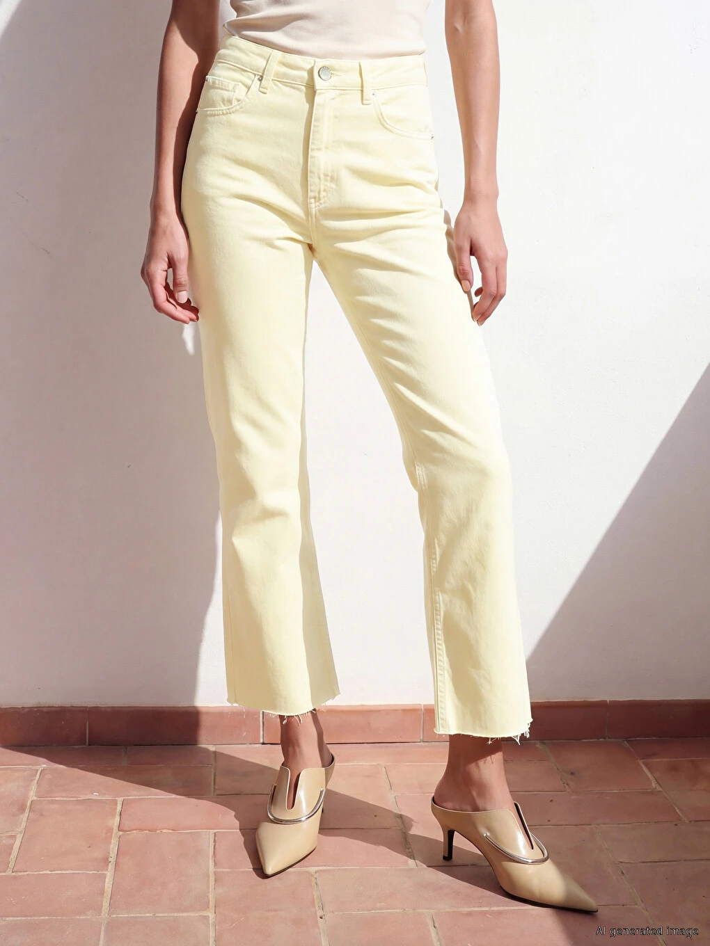 LCW Jeans Crop Flare Ženske Farmerke