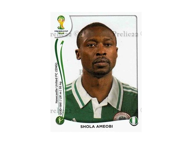 BRAZIL Brasil FIFA WC 2014 sličica broj 486 , Panini
