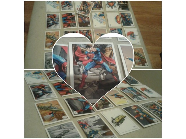 Supermen slicice 65 kom.