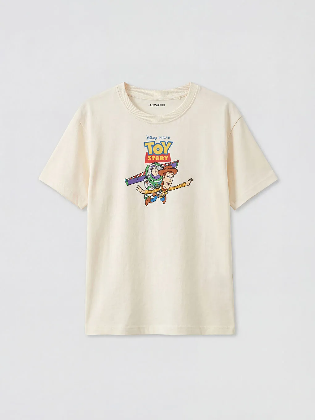LCW Kids Majica Sa Okruglim Izrezom Toy Story Štampana Za Dečake