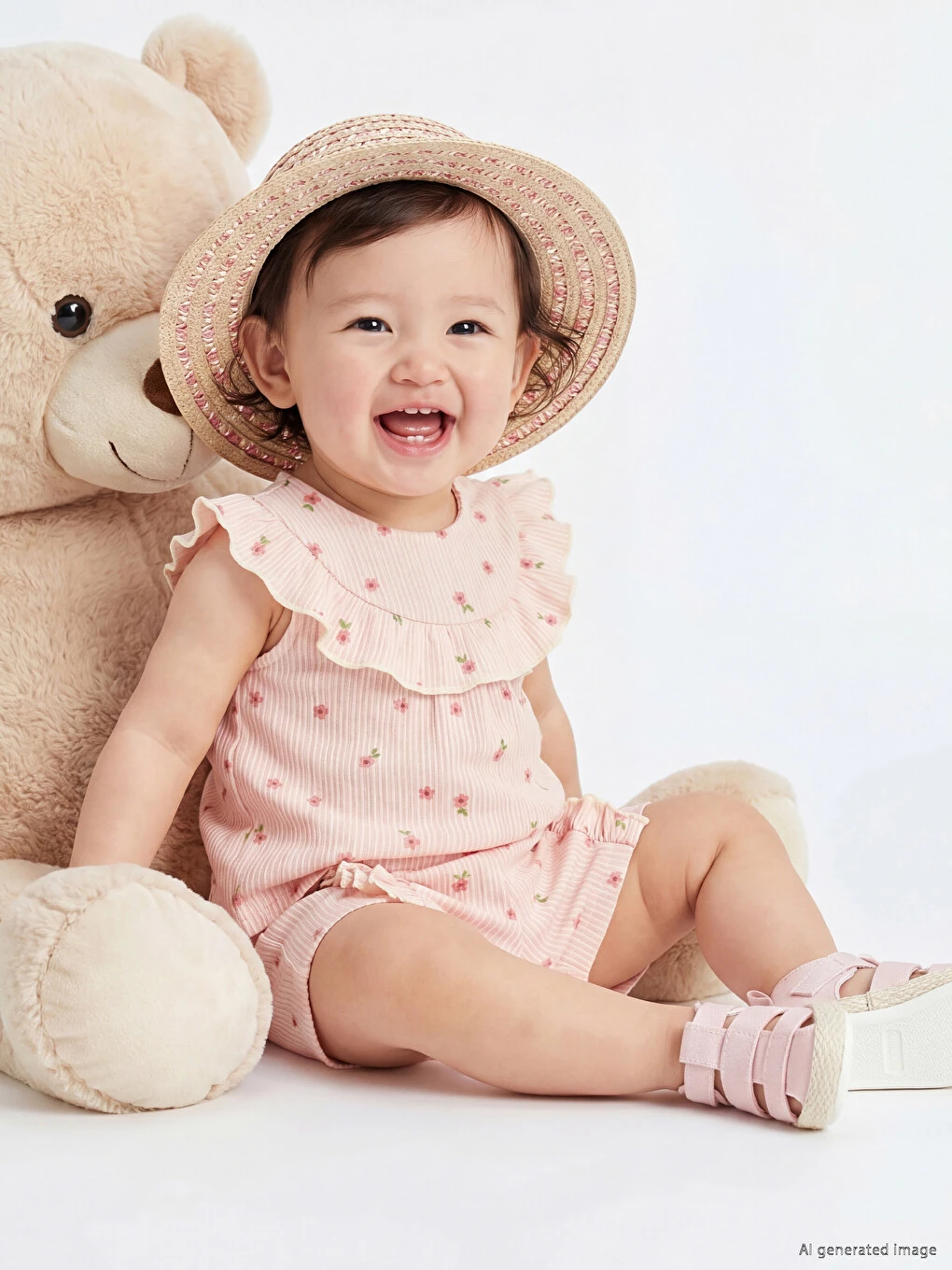 LCW baby Cvetni Komplet Za Bebe Devojčice
