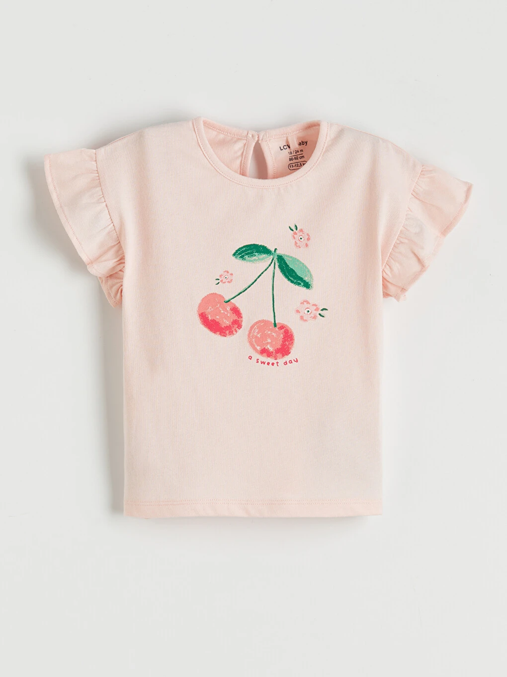 LCW baby Bluza Za Bebu Devojčicu Sa Štampom, 2-pakovanje