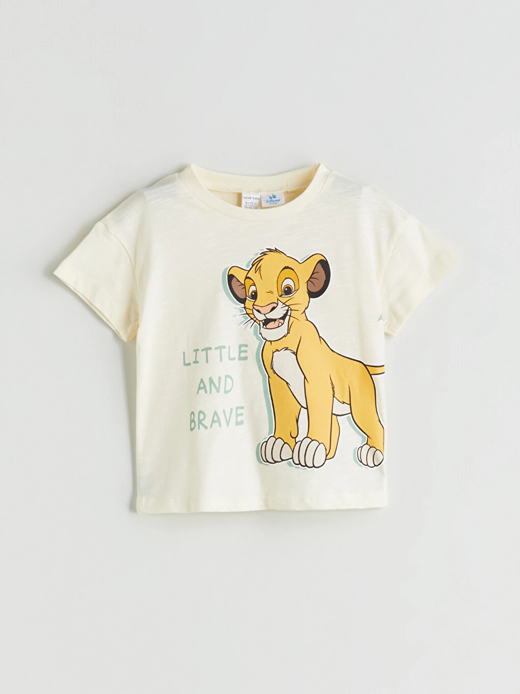 LCW baby Lion King Štampani Dečji Komplet Kratki Rukav