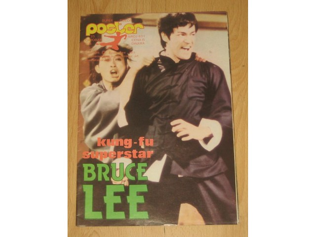 Poster Brus Li Bruce Lee broj 63 1978