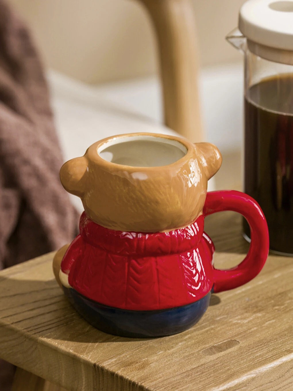 LCW HOME Keramička Šolja Sa Figurom Medveda 520 Ml