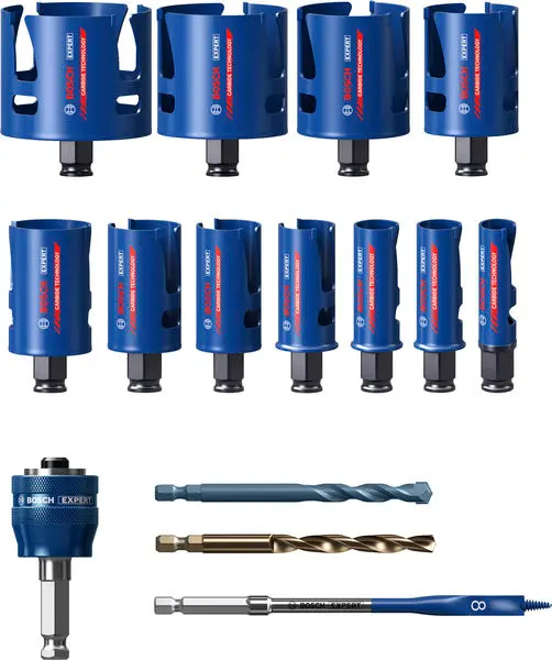 Bosch Set testera za otvore Expert Construction Material Power Change Plus 2608901950