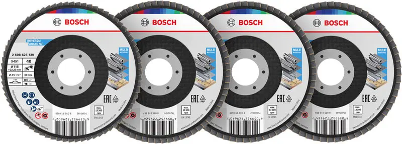 Bosch Lamelni disk X451 2608626165, O115, T27, Mix G