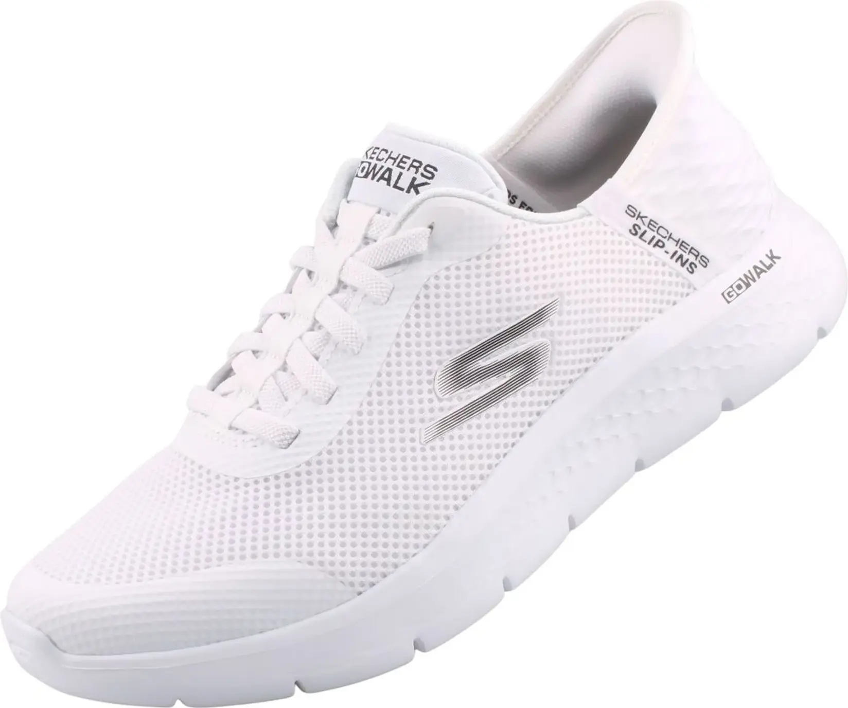 Skechers Muške patike Slip-ins go walk flex hands up, Bele