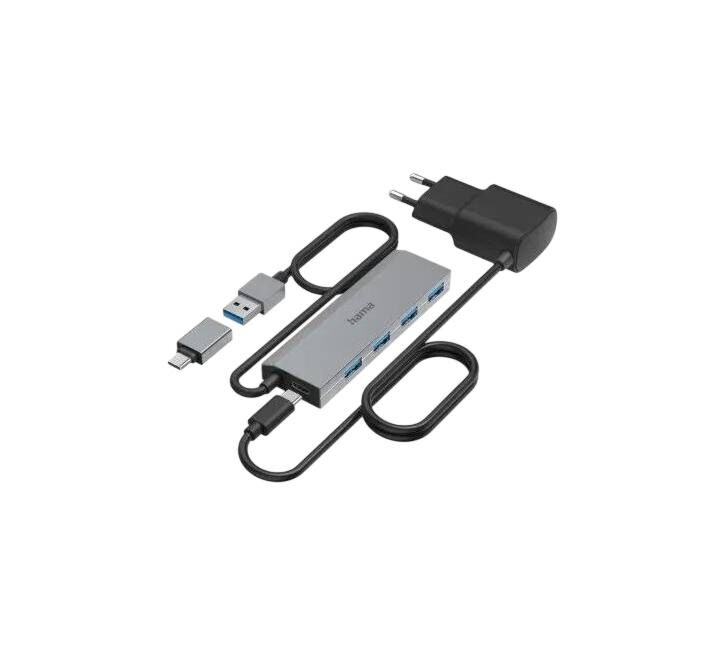 Hama USB-C hub 4x USB-A port 200138
