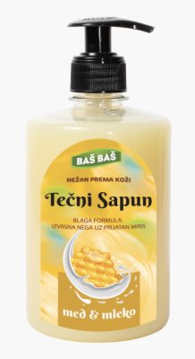 SAPUN TEČNI MILK&HONEY BAŠ BAŠ 500ML