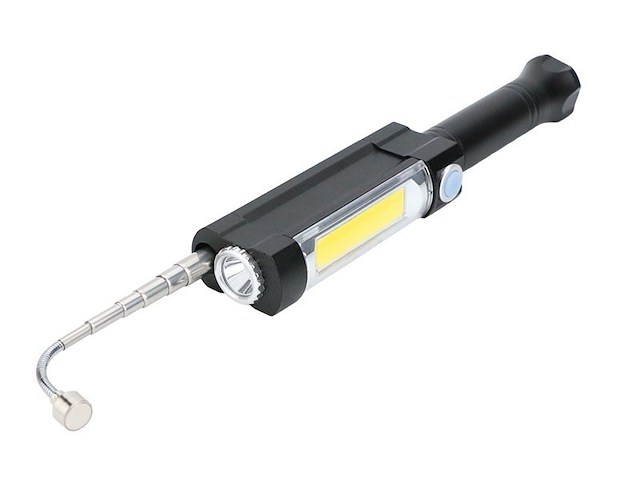 LAMPA BATERIJSKA LED 3W COB + 3W LED
