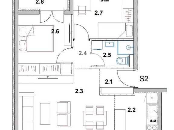 Novogradnja u Borči sa parking mestom, Ovčanski put ID#3709