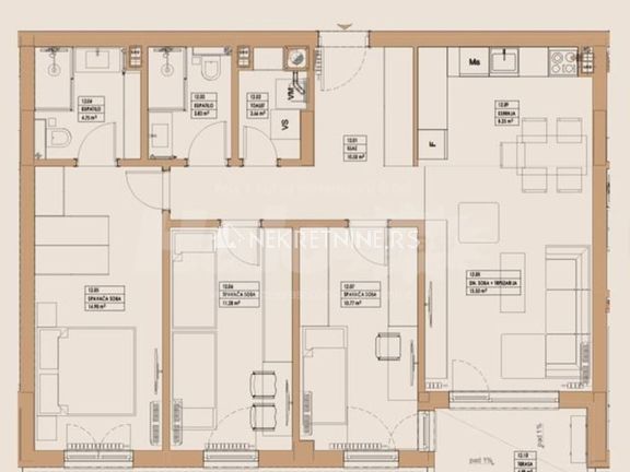 Neuseljavan, Uknjizen, 4.0, 87 m2, Matis
