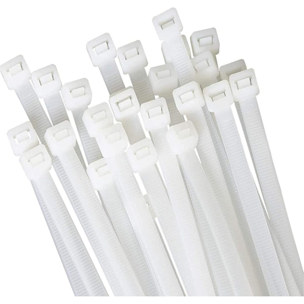 VEZICA 3,6x300mm BELA 100 kom AD8046-WHITE Adal Pano
