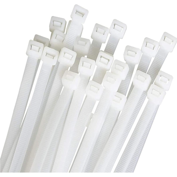 VEZICA 4,8x250mm BELA 100 kom AD8408-WHITE Adal Pano