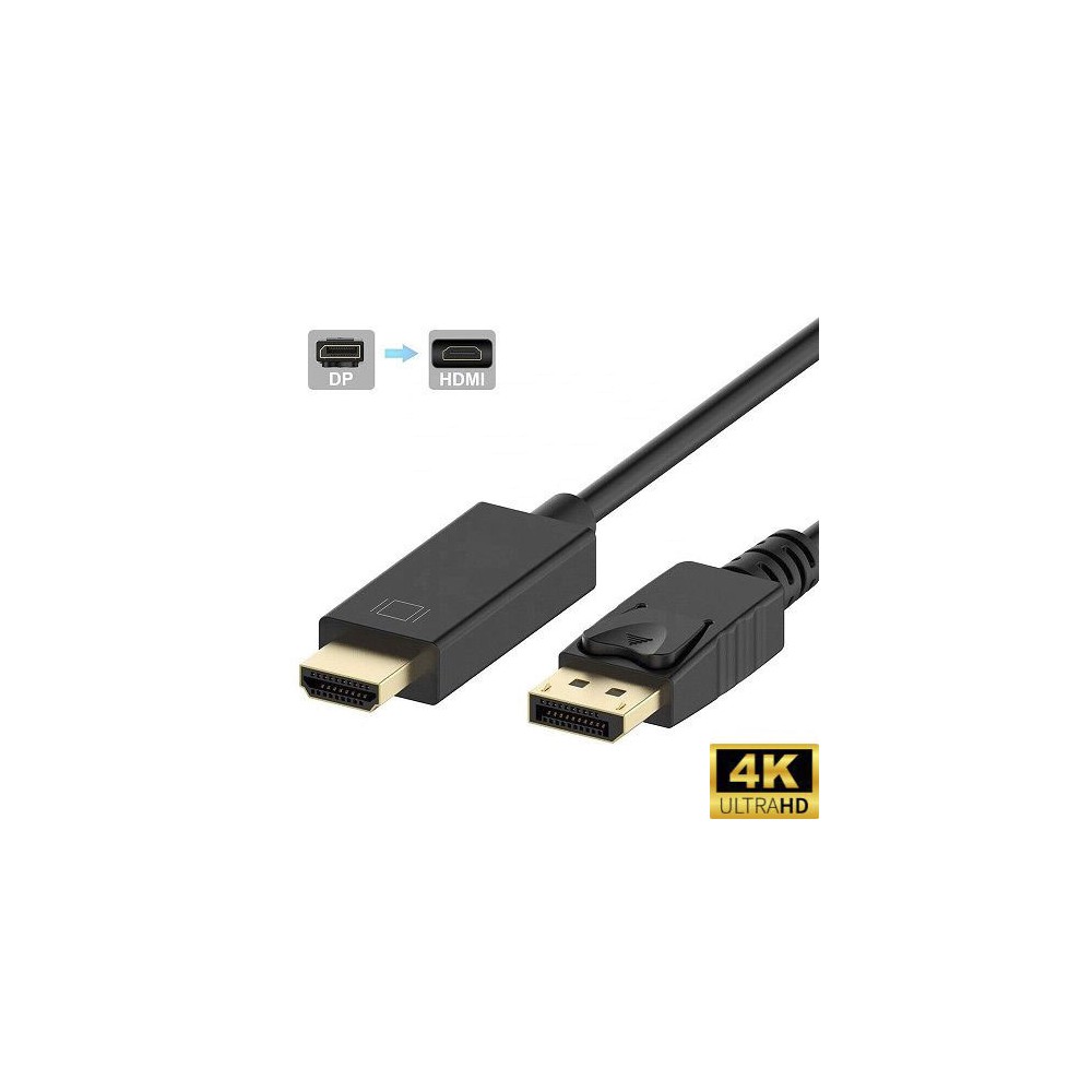 Kabl Displayport M -HDMI M 1.8m 4K 30Hz