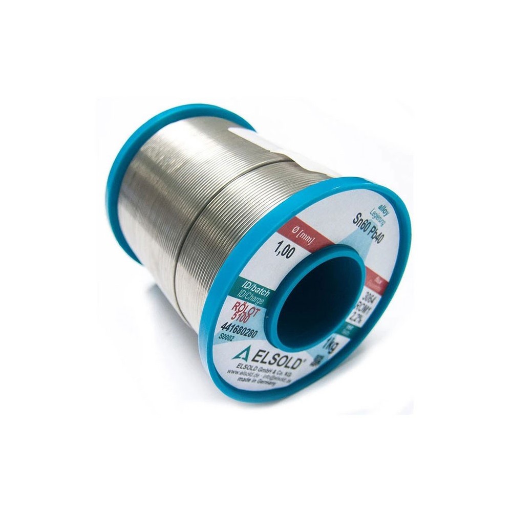 Tinol 0.75mm 1kg. Sn60 P40 ELSOLD