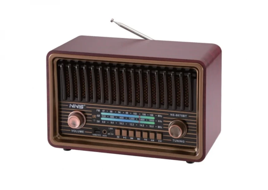 Retro RGB Bluetooth Radio 8075BT/B