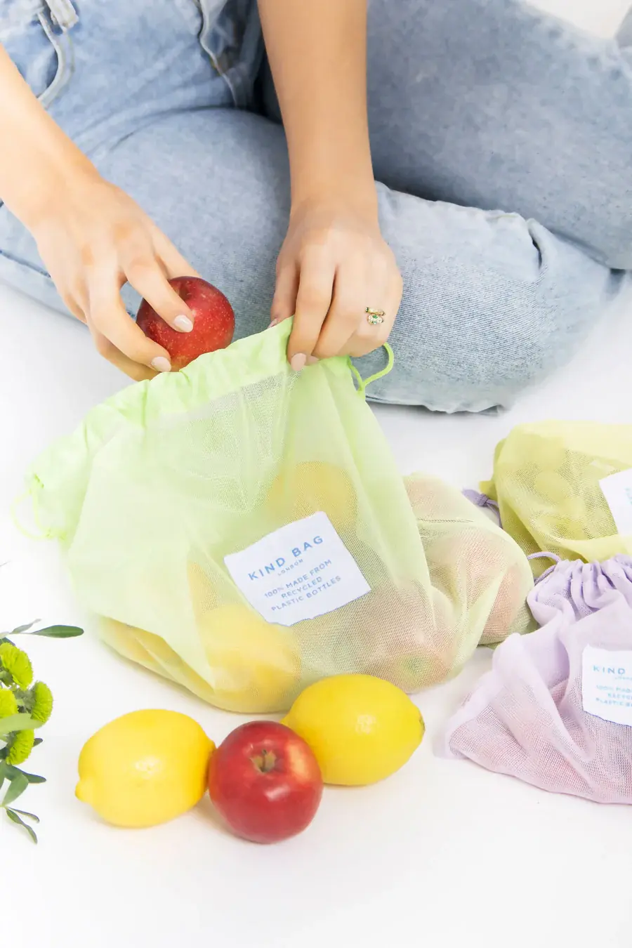 KIND BAG Mesh Bag x3