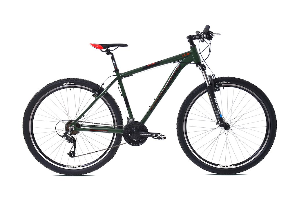 BICIKL CAPRIOLO LC 9.1 29"/21AL zeleno-crveno 19"