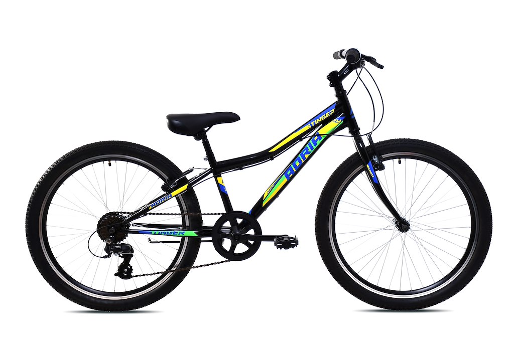 BICIKL ADRIA STINGER 24"/7HT crno-žuto 12"
