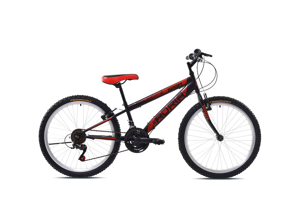 BICIKL ADRIA SPAM 24"/18HT crno-crveno 11"