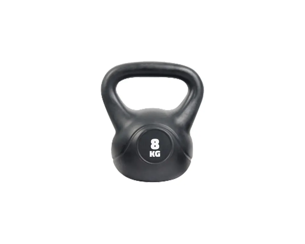 TRENAŽER-KETTLEBELL RUČNI TEG DB6168 8kg CRNI