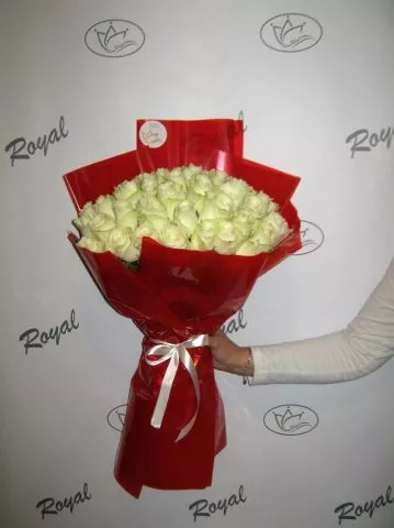 BUKET SA BELOM RUŽOM 440