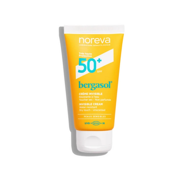 Noreva Bergasol Nevidljiva krema, SPF 50+, 50 ml