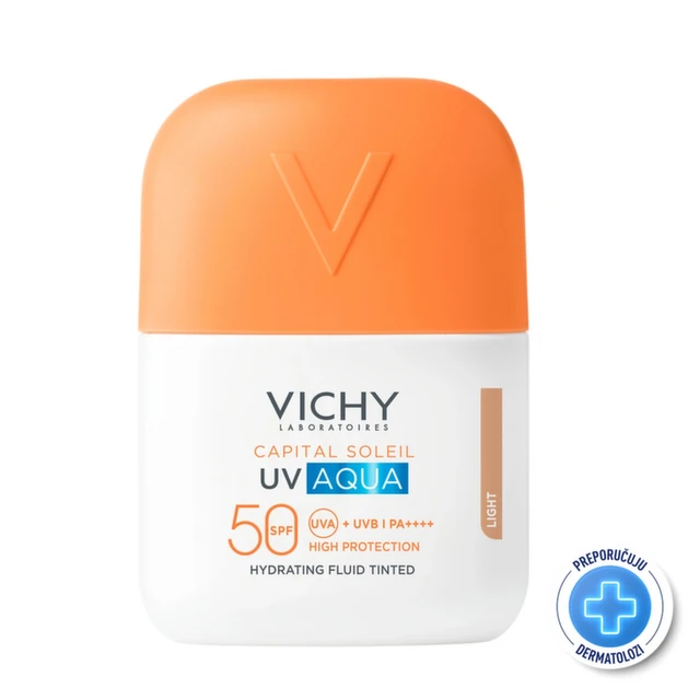 Vichy Capital Soleil Aqua Tonirani hidrirajućI fluid SPF 50 light, 50 ml