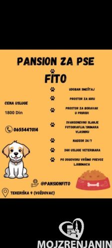 Pansion za pse „Fito“
