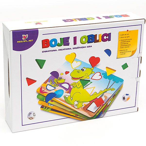 Igra Oblici i Boje Megaplast 3950704
