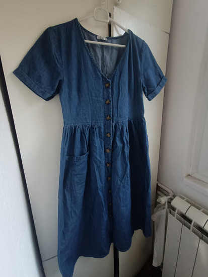Jeans haljina 38