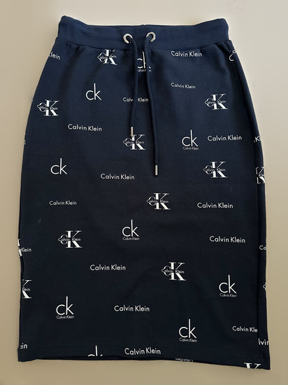 CALVIN KLEIN pamučna suknja