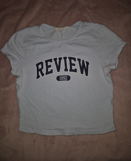 Review bebi plava majica