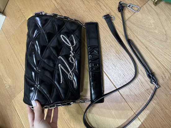 Karl Lagerfled crna torba