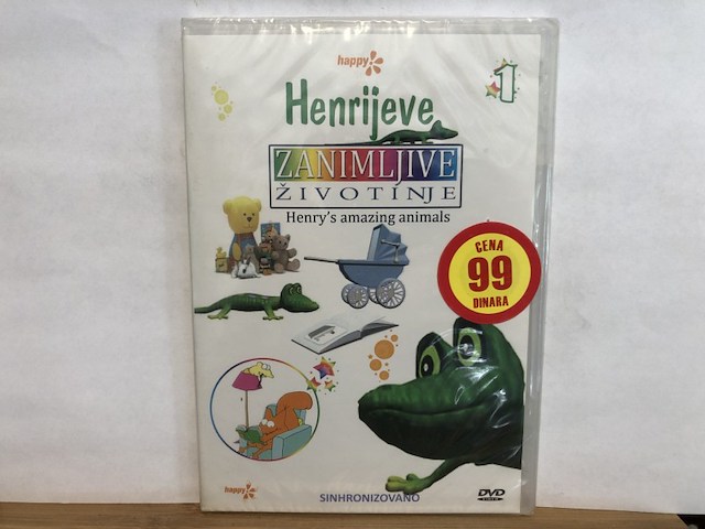 Henrijeve Zanimljive Životinje DVD