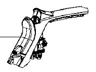 MKA SEB TEFAL ROWENTA KRUPS PEGLA NA PARU PREDNJI DEO TELA DRSKA I PUMPICA PRSKALICA - RS-DW0526