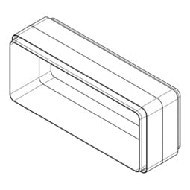 STE ELECTROLUX/AEG/ZANUSSI PRIKLJUCNA SPOJKA CEVI ASPIRATORA UGRADNE PLOCE 140211783018 - 140211783018