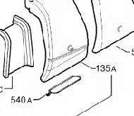 SELNA ELECTROLUX AEG ZANUSSI GREJNOG KANALA SUSARE I TUNEL GUME - 1242729109