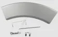 RUCICA VRATA ELECTROLUX AEG ZANUSSI KOMPLETNA SREBRNA 4055186482