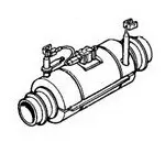 GREJAC ELECTROLUX AEG ZANUSSI CEVNI 1240545119