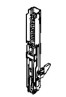 STE ELECTROLUX AEG ZANUSSI RUCKA VRATA RERNE 140130881067 - 140130881067