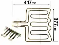STE ELECTROLUX AEG ZANUSSI GREJAC CEVNI GORNJI 1000 1900W