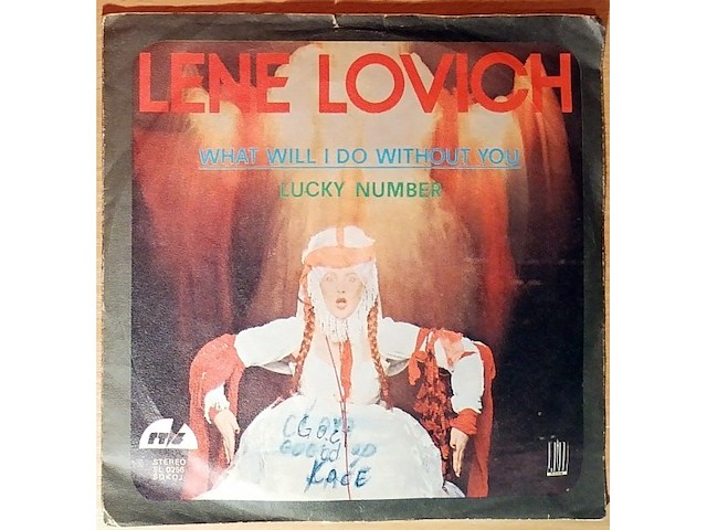 SP LENE LOVICH - What Will... / Lucky Number (1980) VG+