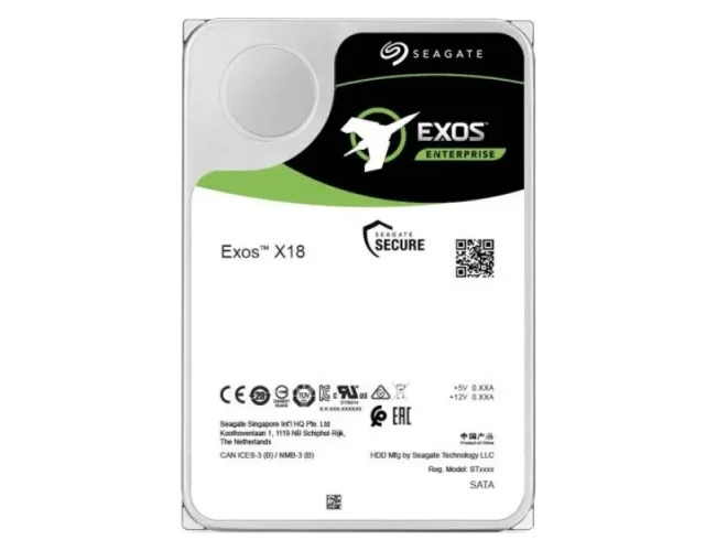 Seagate 16TB 3.5" Exos X18 ST16000NM004J Hard Disk