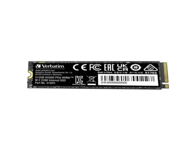 Verbatim 512GB M.2 NVMe Vi3000 SSD disk