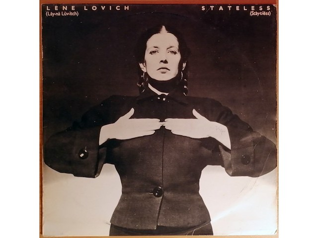 LP LENE LOVICH - Stateless (1980) VG/VG+, veoma dobra