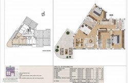 Četvorosoban stan 117.23m², PK, Rvati, Obrenovac – 211.014€ + PDV